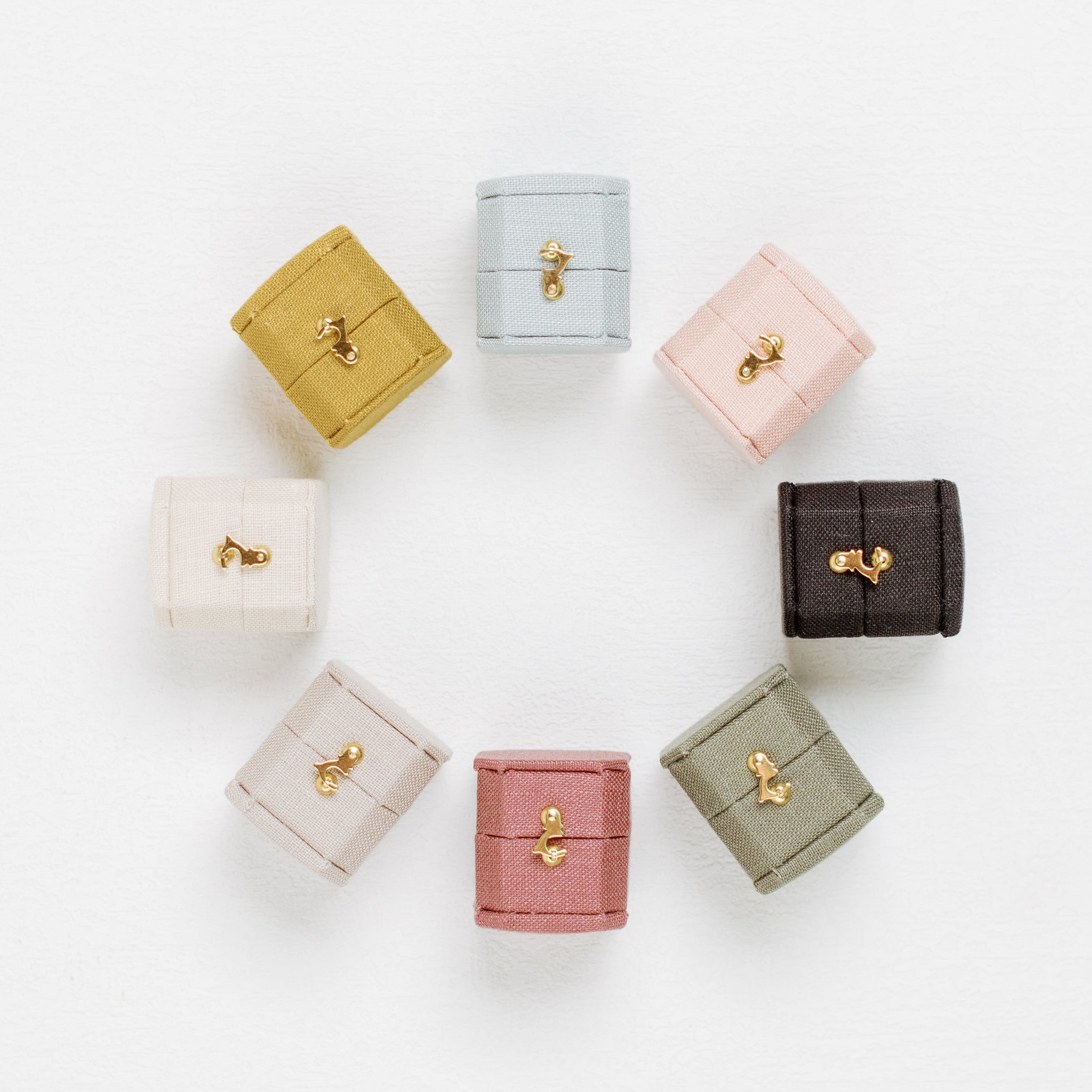 Roseate/Dove Radiant Georgian Ring Box – stylingarchives